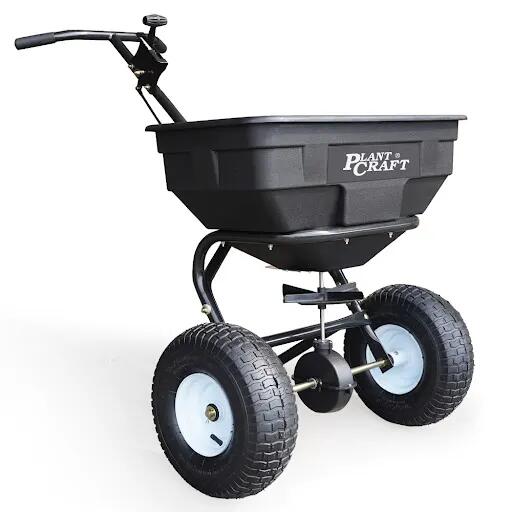 PLANTCRAFT Walk Behind Broadcast Spreader — Your Reliable Lawn & Garden ...